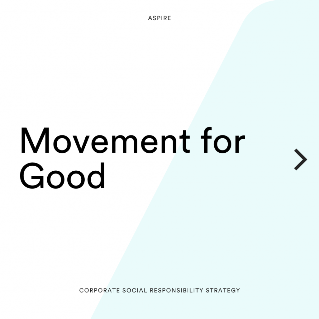 Aspire launches CSR Strategy, ‘Movement for Good’ - Aspire PR